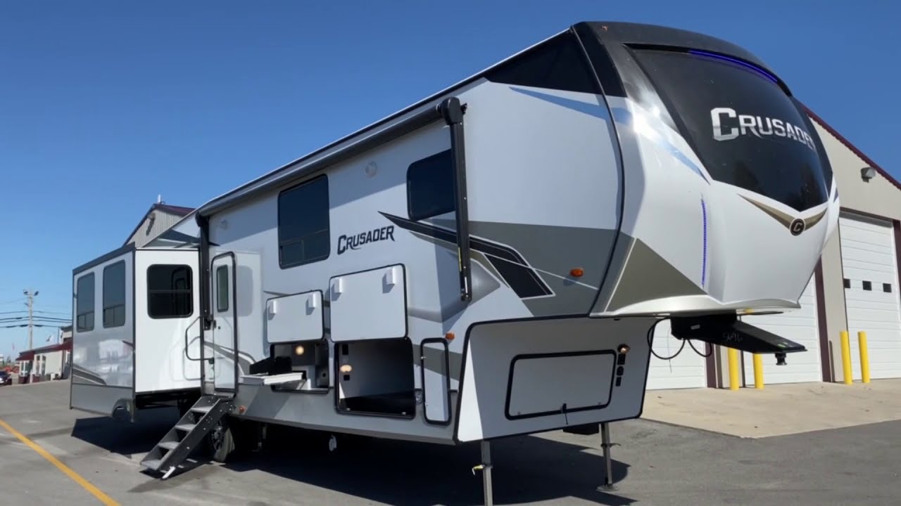 2021 Crusader Fifth Wheel Bunkhouse Travel Trailer Tour | Tri State RV ...