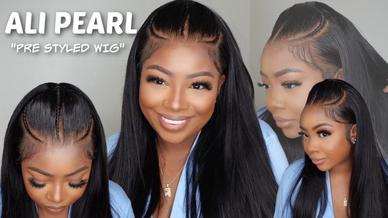 Amazing Pre Styled Wig | Frontal Wig DETAILED Install | Beginner ...