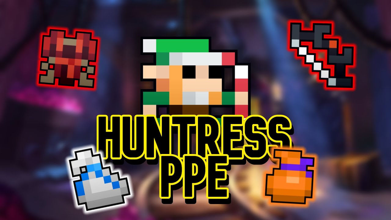 The Huntress PPE | Jx RotMG - YouTube