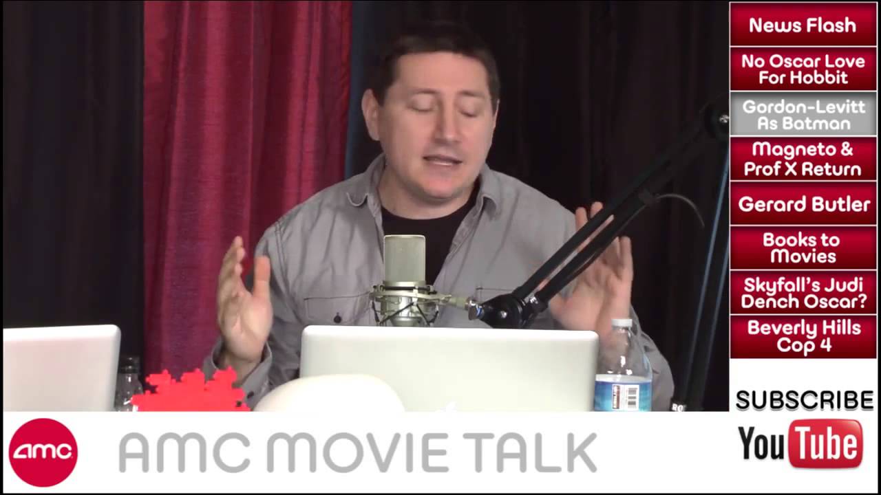 AMC Movie Talk Ep 26 - Hobbit Oscar Chances, New Batman - YouTube