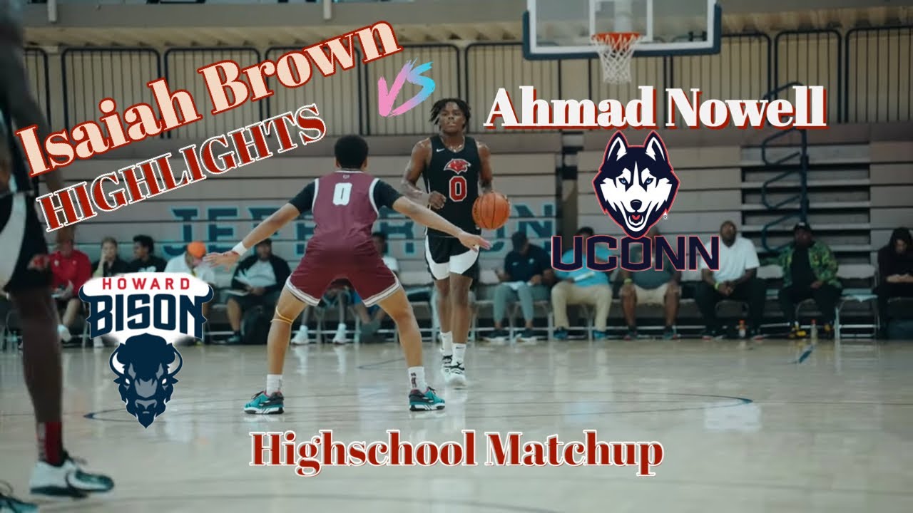 DON BOSCO PREP Vs IMHOTEP Zay Brown Highlights Vs Ahmad Nowell - YouTube