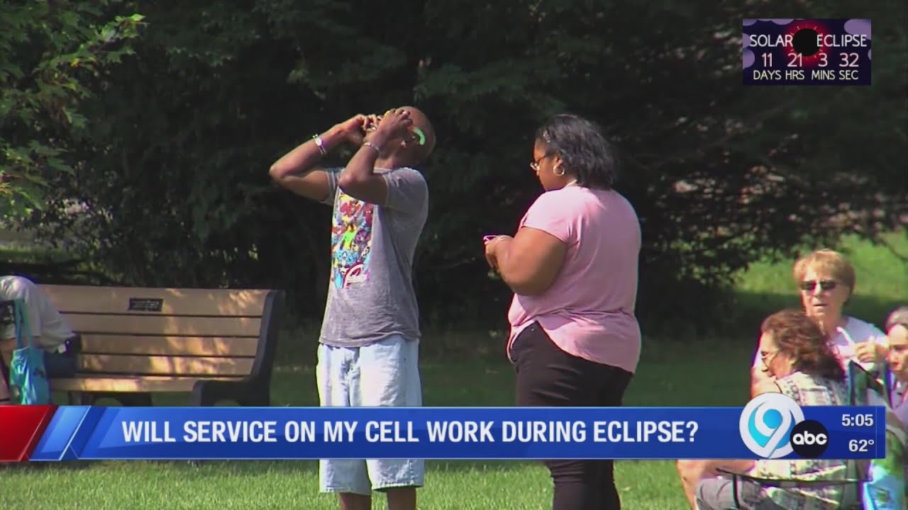 Will cell service be interrupted during the eclipse? - YouTube