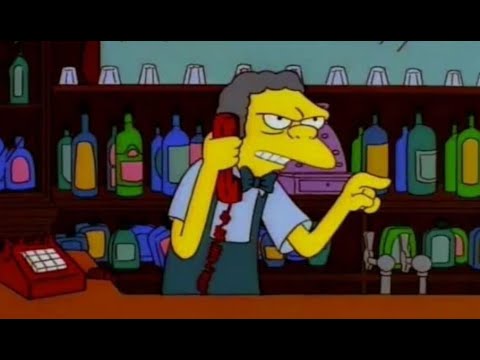 Los Simpson Springfield Moe con distintos disfraces - YouTube
