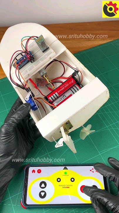 Bluetooth control boat with Arduino Nano #sritu_hobby #arduinoproject #diy @sritu_hobby - YouTube