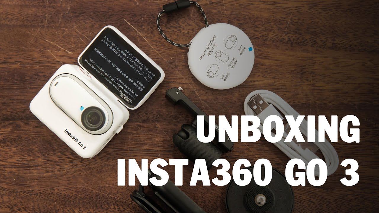Unboxing Insta360 GO 3 - The tiny mighty action cam. | Tokyo Camera - YouTube
