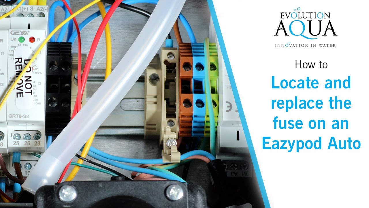 How to replace the fuse on an Eazypod Automatic - YouTube