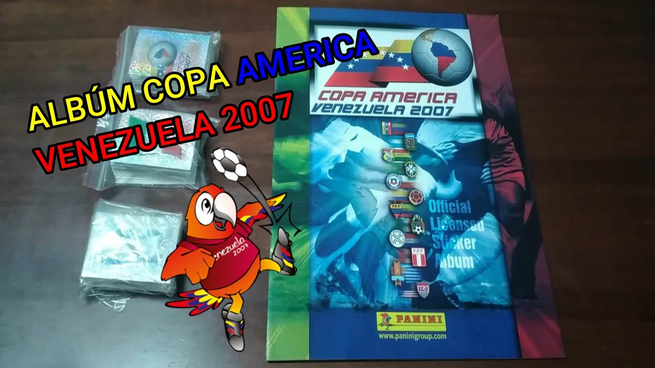 ALBÚM VENEZUELA 2007 || VERCION PANINI - YouTube