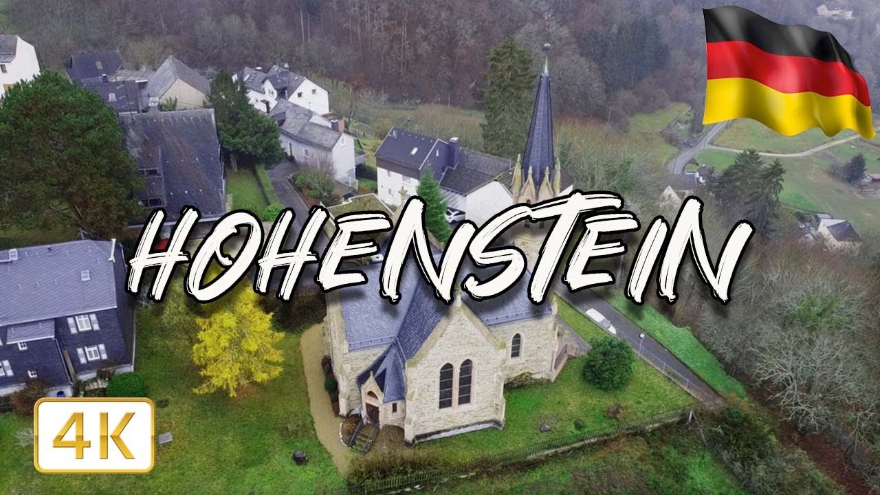 Hohenstein church, GERMANY 🇩🇪 I Drone view I 4K/60fps - YouTube