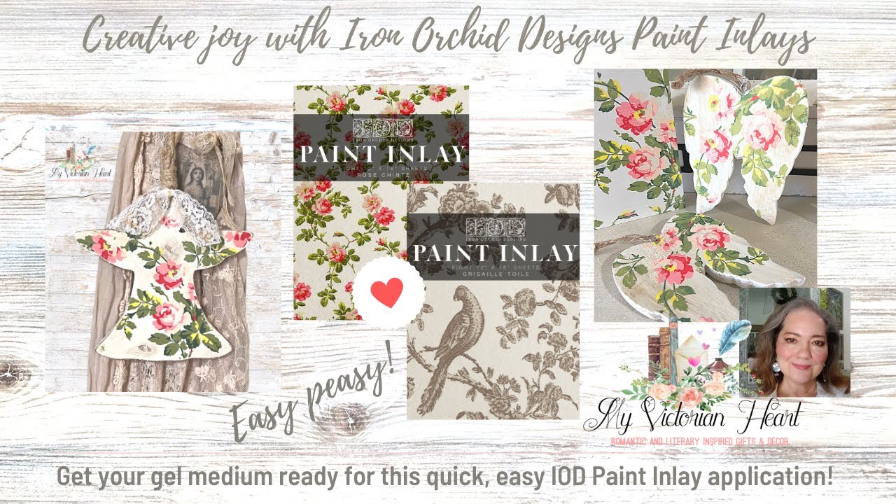 Easily Apply IOD Paint Inlays to Your Projects with Artist Gel Medium ...