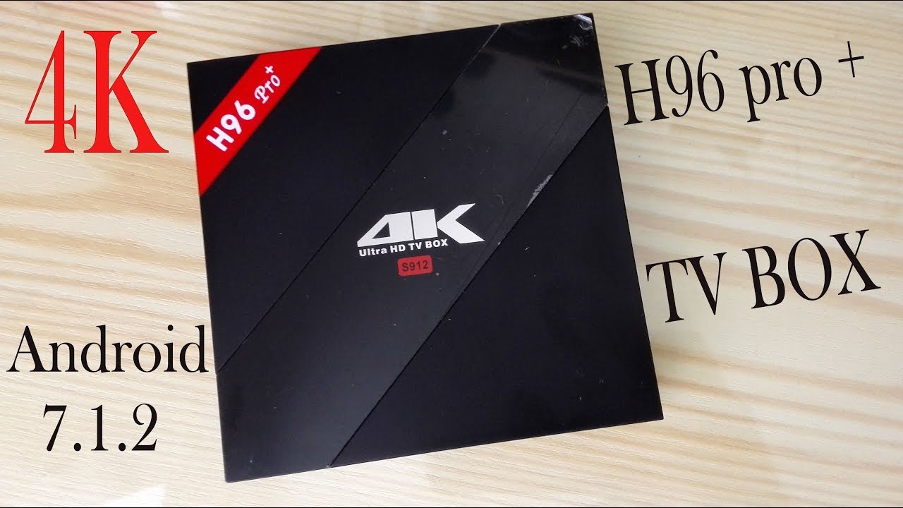 H96 pro + tv box Android 7.1.2 Amlogic S912 Octa Core CZ Unboxing - YouTube