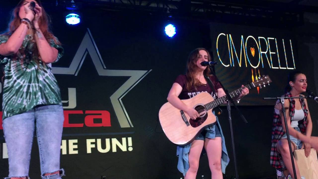 Cimorelli A Lot Like Love - Live in Freehold, New Jersey - YouTube