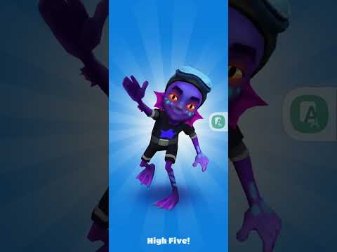 Subway Surfers Underwater Noel Deep Blue Outfit