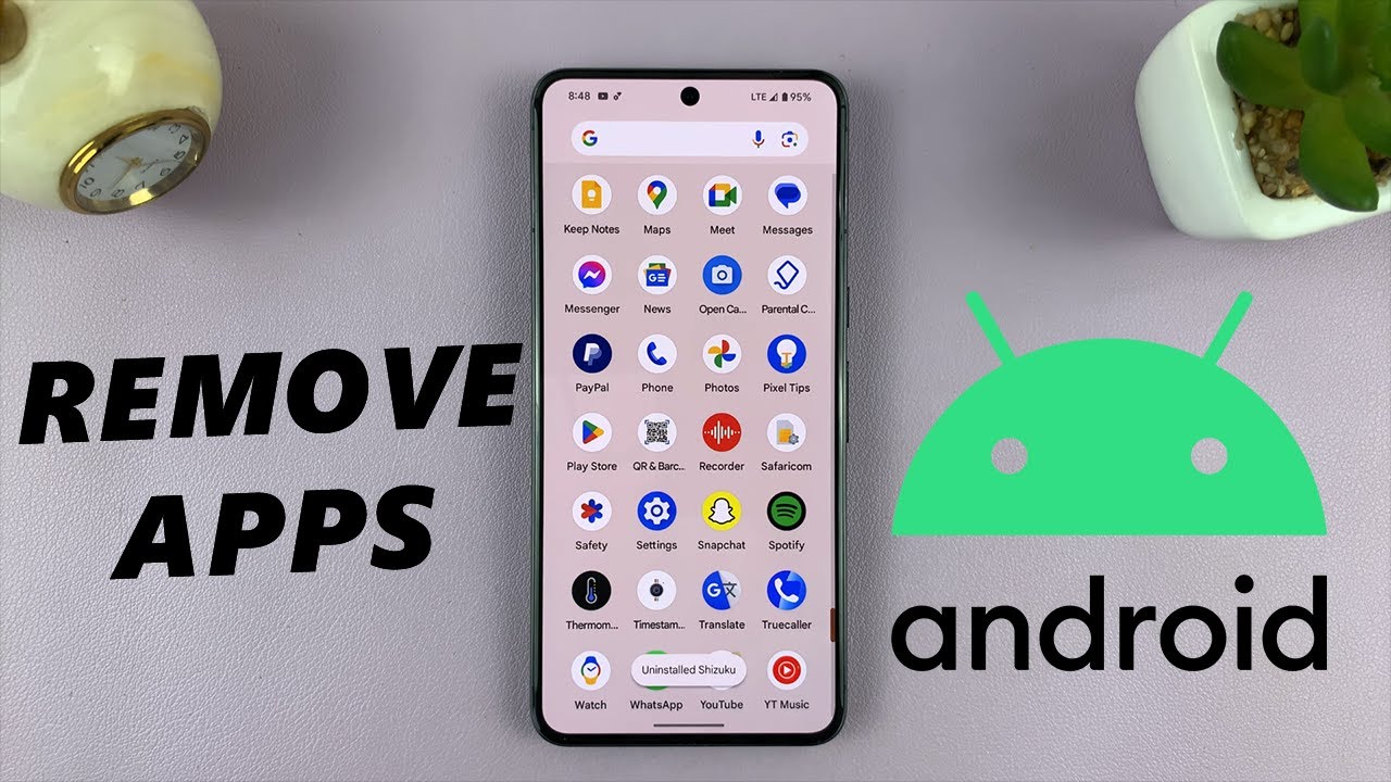 How To Uninstall Apps On Android (Google Pixel) - YouTube