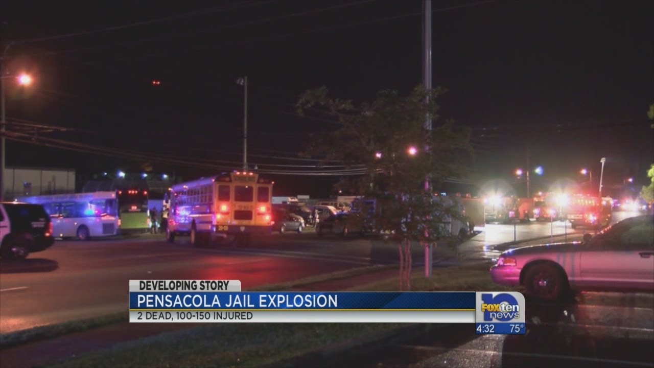 Escambia County Jail explosion - YouTube