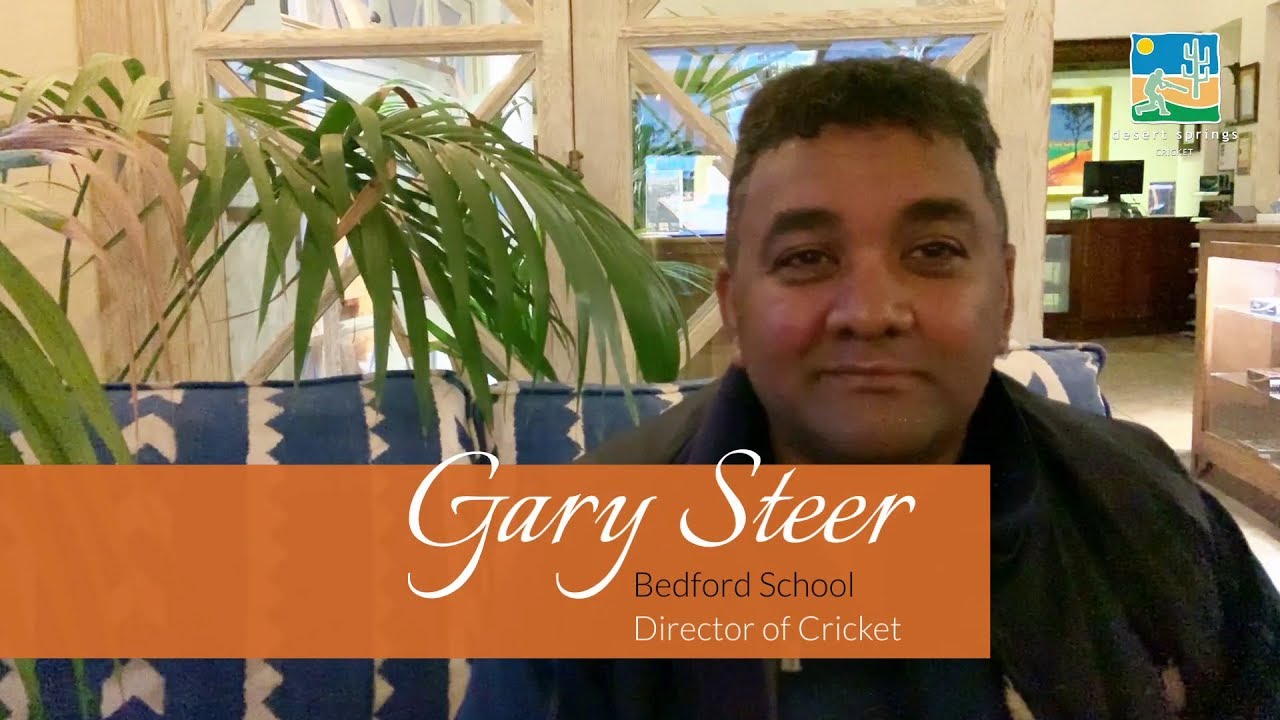Desert Springs Cricket - Team Talk with Gary Steer from Bedford School ...