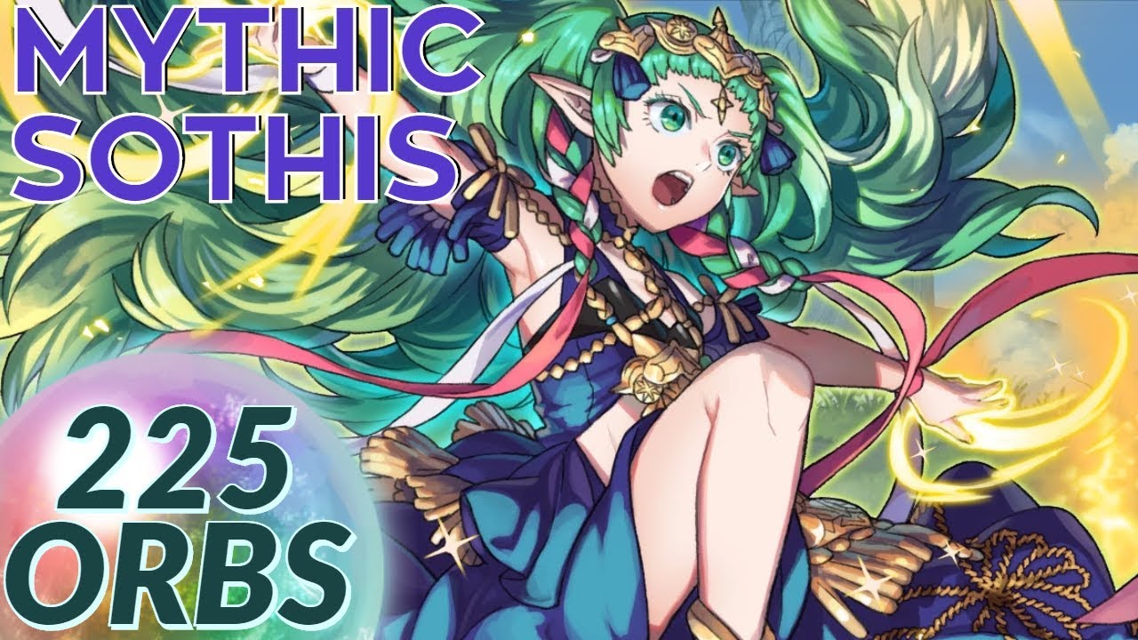 From Three Houses To FEH! Sothis Summon Time! Fire Emblem Heroes Mythic ...