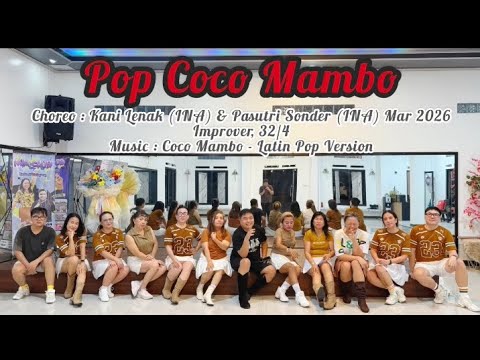 Pop Coco Mambo | LINE DANCE | Choreographer: Kani Lenak & Pasutri Sonder (INA) - Maret 2026
