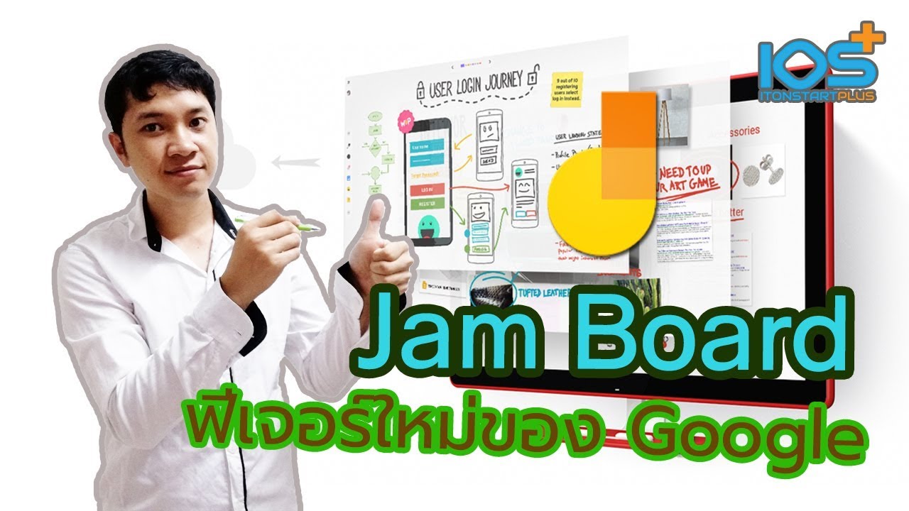 ขั้นตอนการใช้ Jam Board ฟีเจอร์ใหม่ของ Google - YouTube