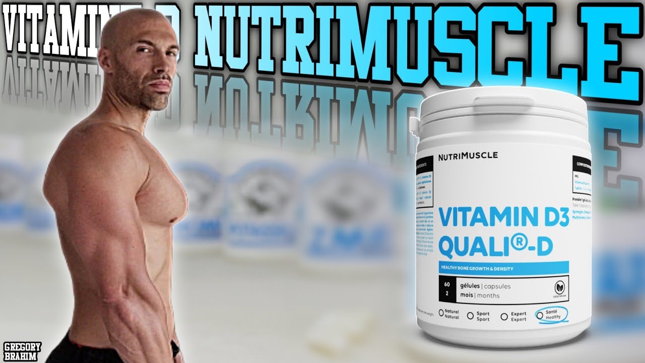 NUTRIMUSCLE VITAMINE D - CODE PROMO NMA_GREGORY - YouTube