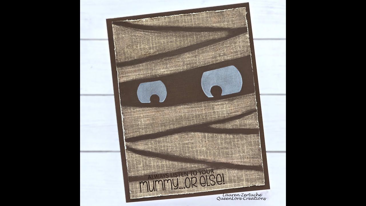 Listen to Your Mummy! Cool Technique to Create Mummy Wrapping. # ...