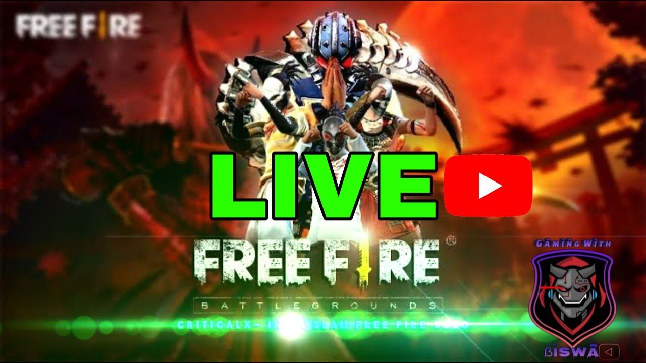 free fire live streaming... live with Biswa - YouTube