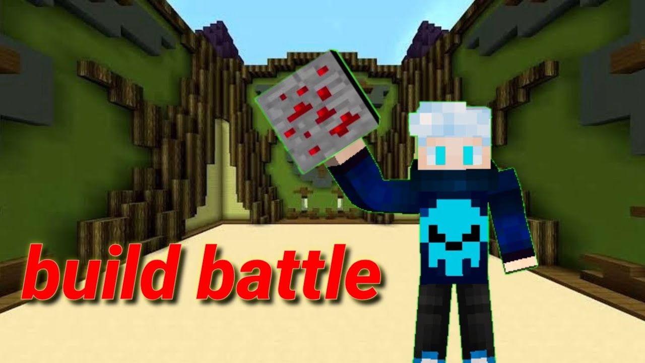 Jogando build battle BATALHA DE CONSTRUÇÕES - YouTube