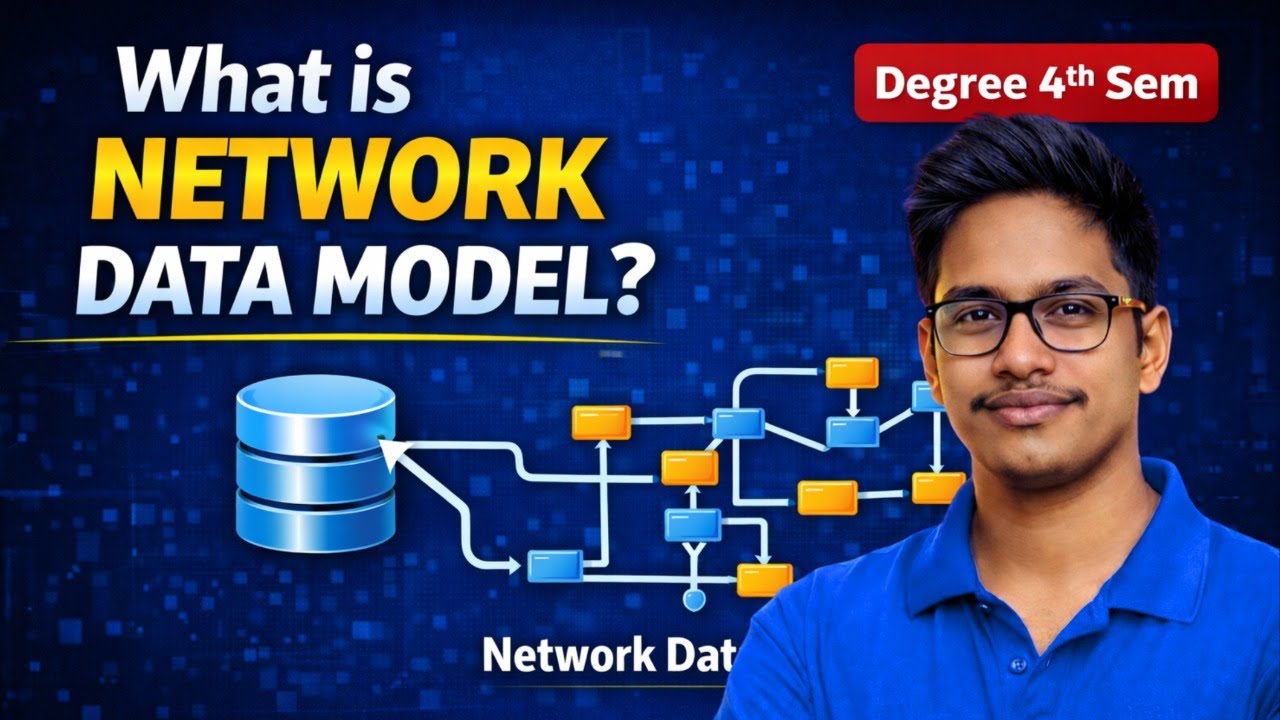 What is Network Data Model | Degree 4th Sem DBMS Classes - YouTube