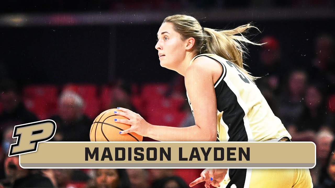 2024 Senior Highlights: G Madison Layden | Purdue Women's Basketball ...