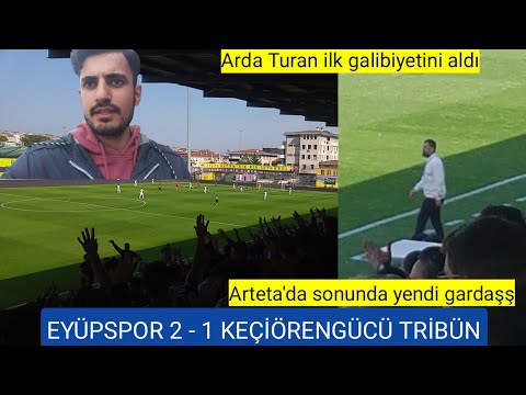 Arda Turan İlk Galibiyetini Aldı | Eyüpspor 2 - 1 Keçiörengücü Tribün