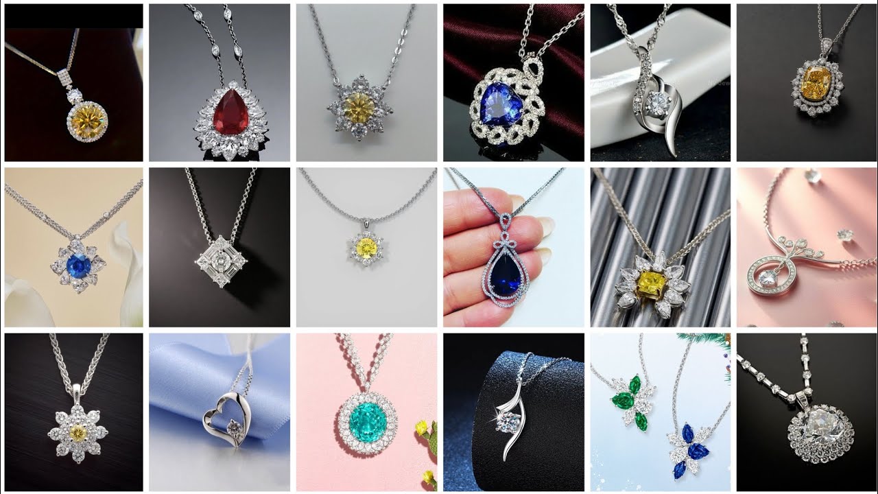 very stylish silver pendant design ideas for party/office/formal wear ...