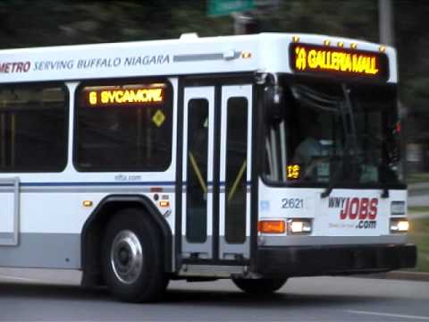 2006 NFTA Gillig Advantage Hybrid Bus #2621 (Route 6 Sycamore) - YouTube