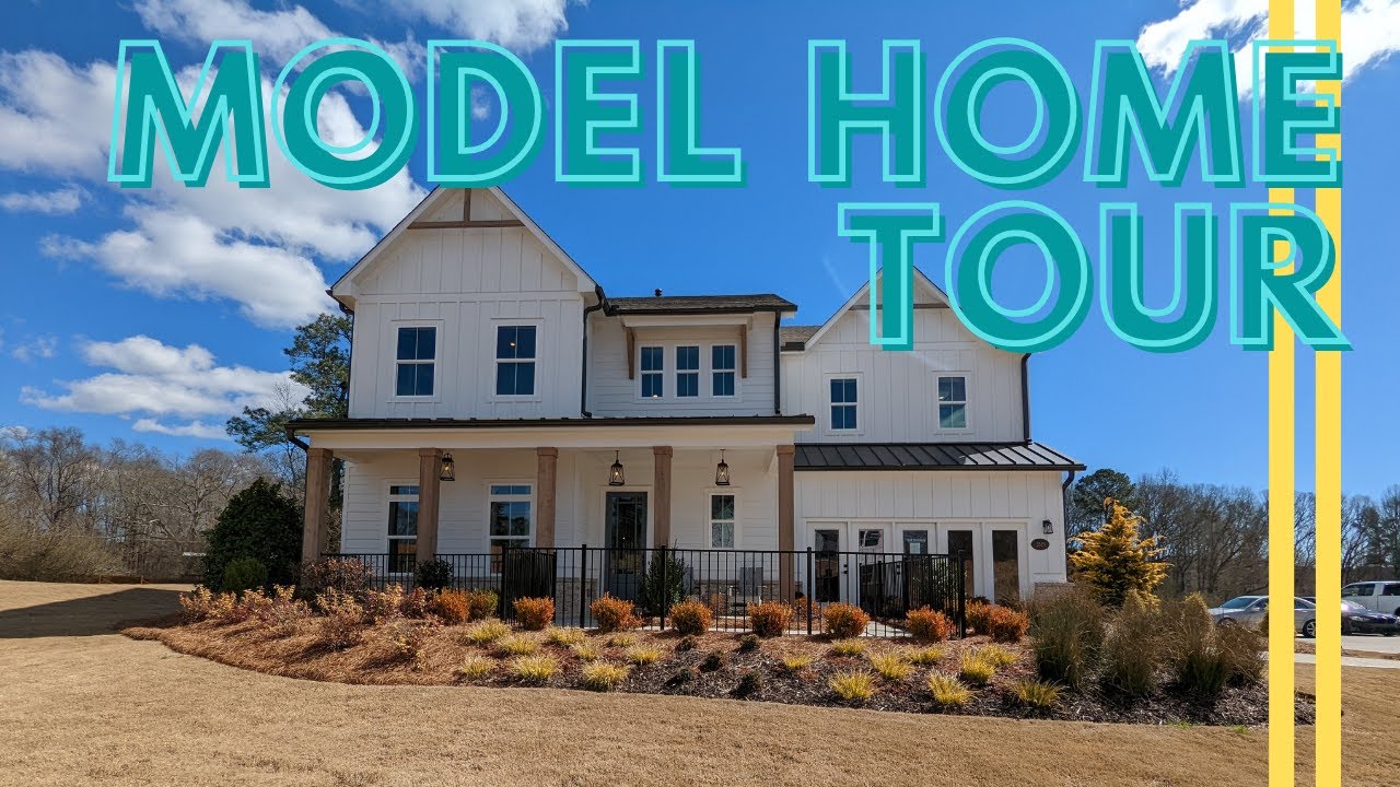 Toll Brothers Homes Model Home Tour Holbrook Reserve Cumming Georgia Atlanta Youtube