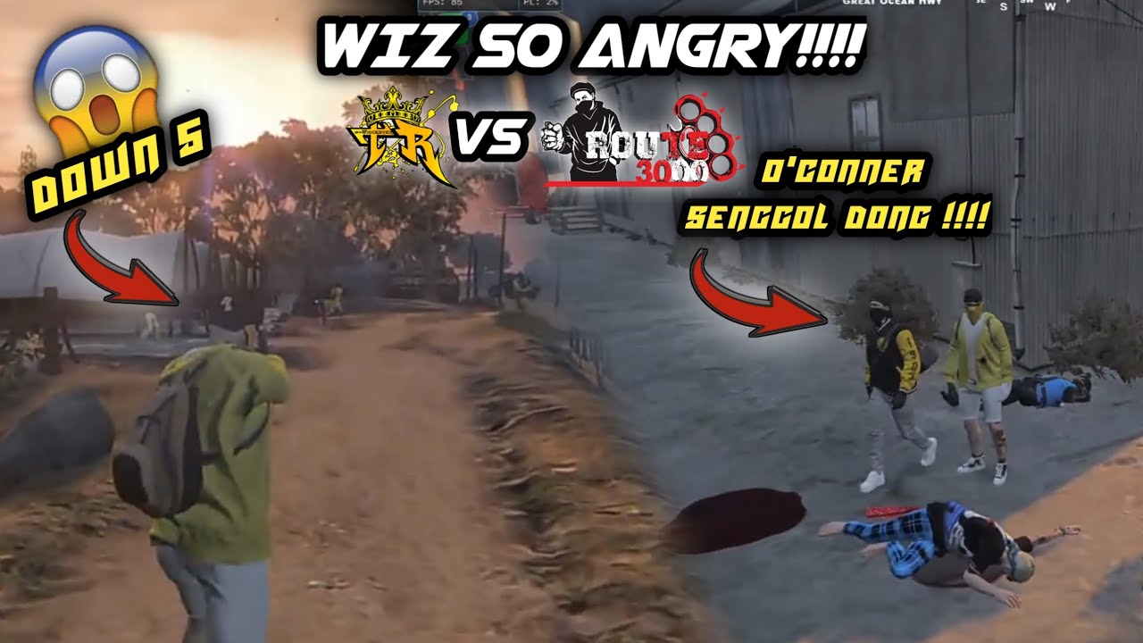 DOWN 5 !!! WIZ SO ANGRY GTA V ROLEPLAY - YouTube