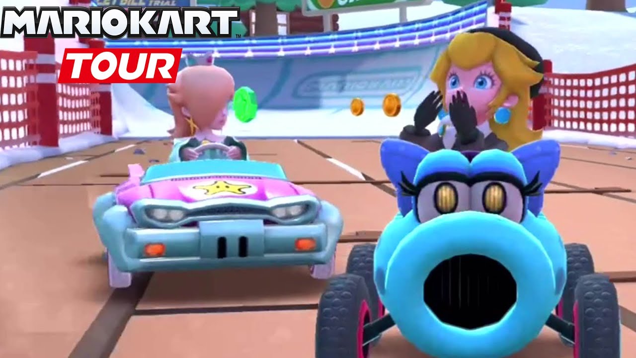 Mario Kart Tour (Snow Tour) Gameplay Walkthrough Part 77 - YouTube
