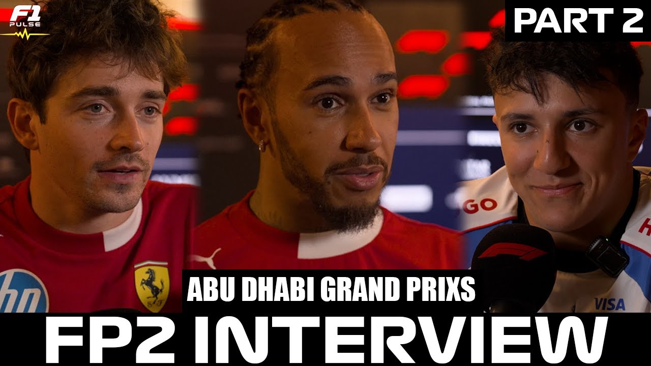 F1 Drivers FP2 Interviews | Abu Dhabi GP 2025 ( PART 2) - YouTube
