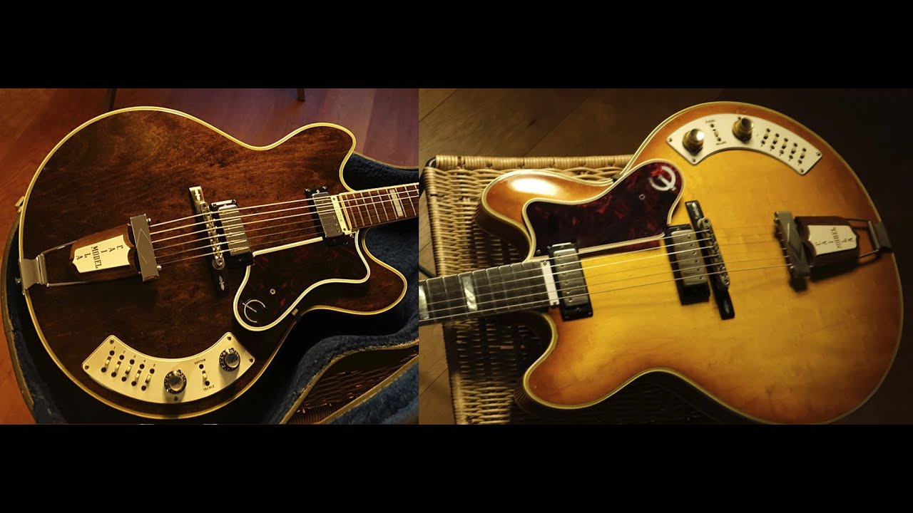 Greg's Guitar Shootout 2 x Epiphone "Al Caiola Custom" (1967 & 1964 ...
