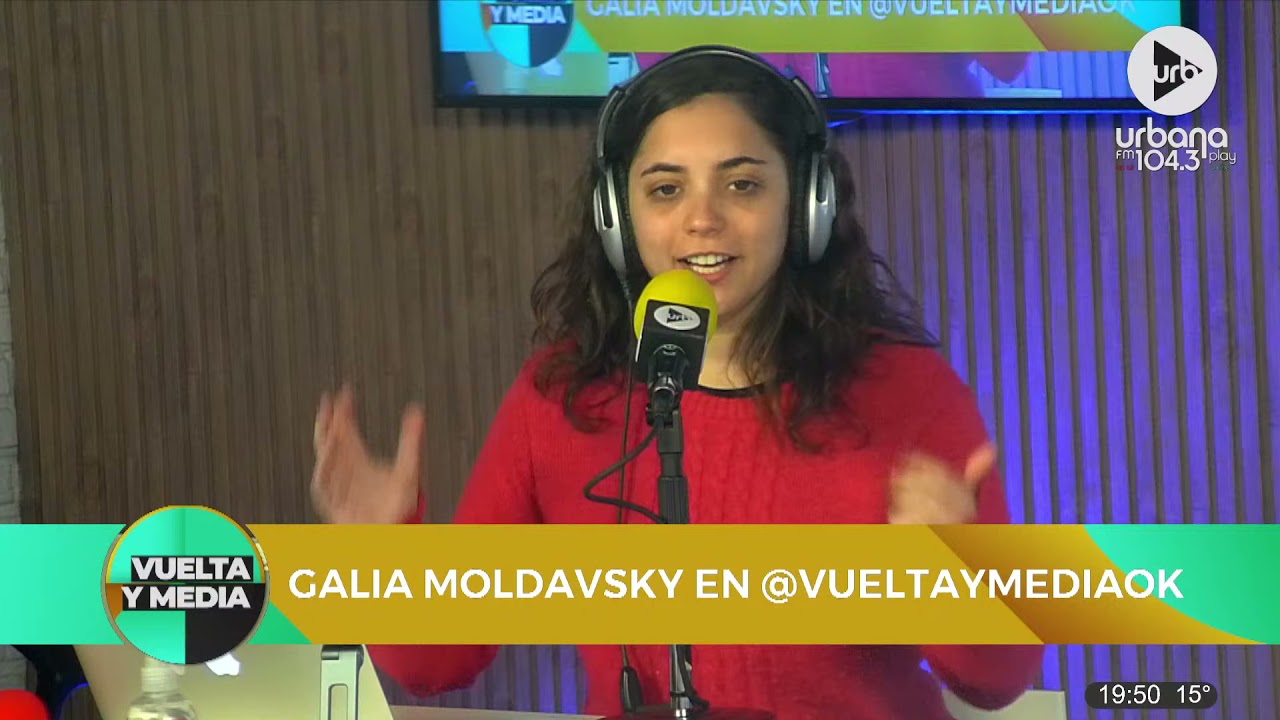 Chimentos con Galia Moldavsky, en #VueltaYMedia - YouTube