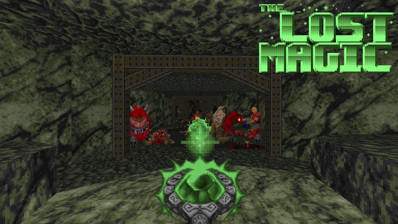 The Lost Magic MAP11 (Jade Mines) UV Max 3.09.74 - YouTube