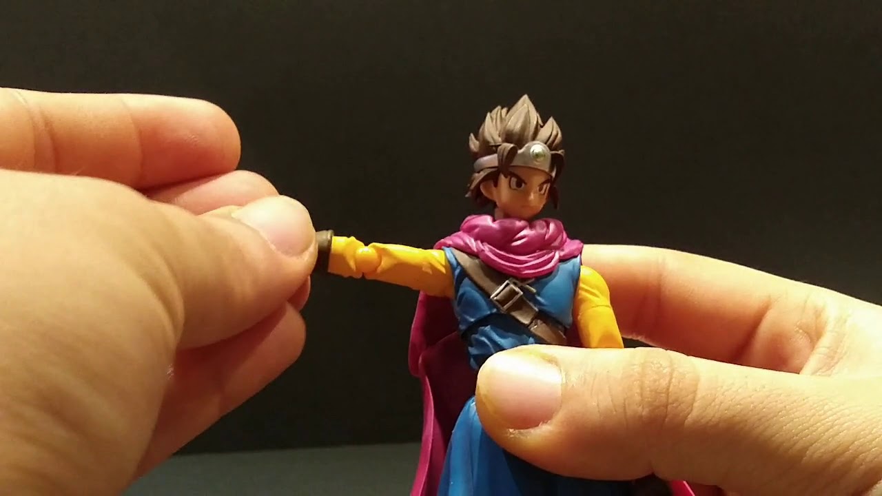 Bring Arts Dragon Warrior III Erdrick Action Figure Review - YouTube