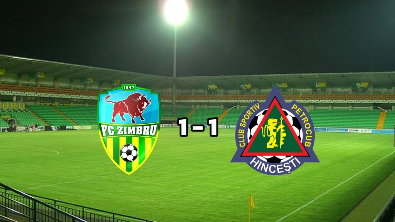 Fc Zimbru vs Fc Petrocub - YouTube