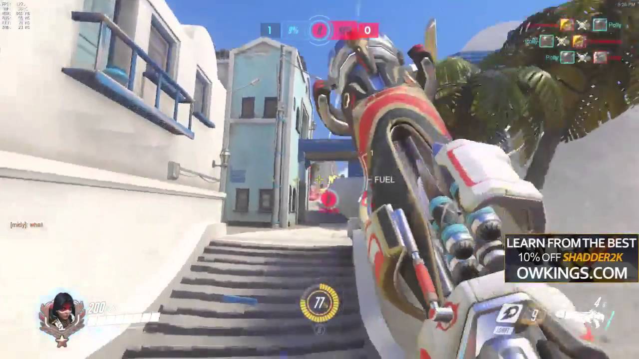 Overwatch Shadder2k Playing Sick Ranked Game With 64 Elims - YouTube