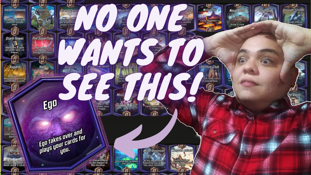 MARVEL SNAP LOCATIONS TIER LIST | Learn How To Play Around Them | Ego ...