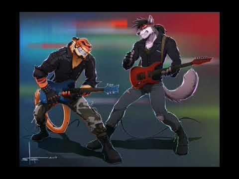 furrys with guitars - YouTube