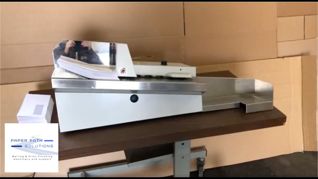 Omation letter opener counter - YouTube