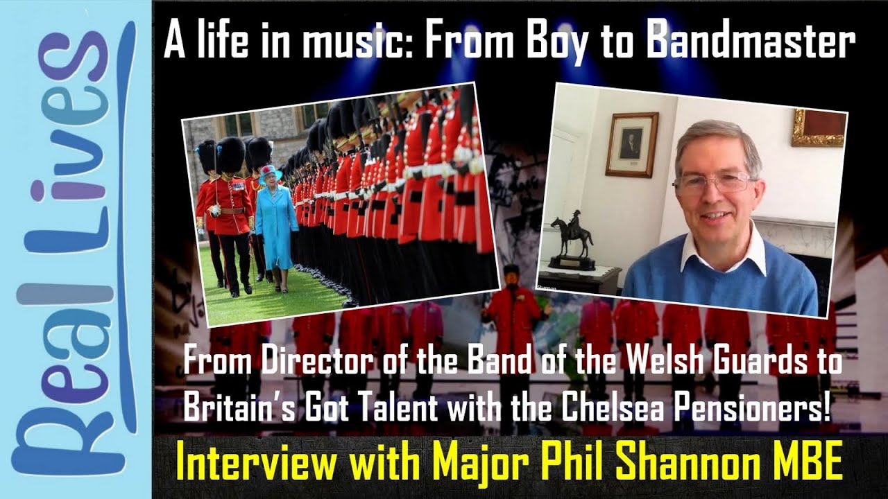 Music fit for The Queen: From Boy to Bandmaster - Major Phil Shannon MBE - YouTube