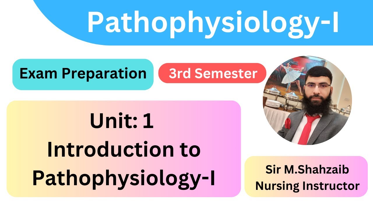 Pathophysiology-I Unit 1: Introduction to Pathophysiology (MCQs) for ...