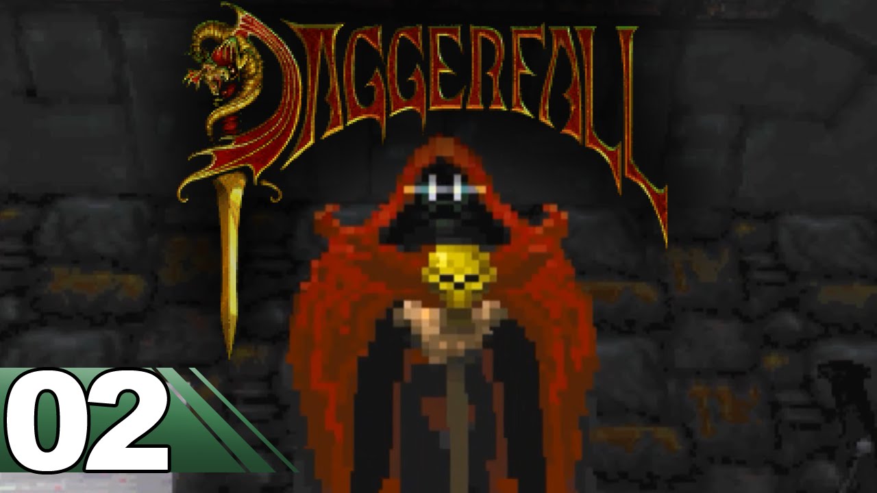 TES II: Daggerfall - Part 02 - Scourg Barrow - YouTube