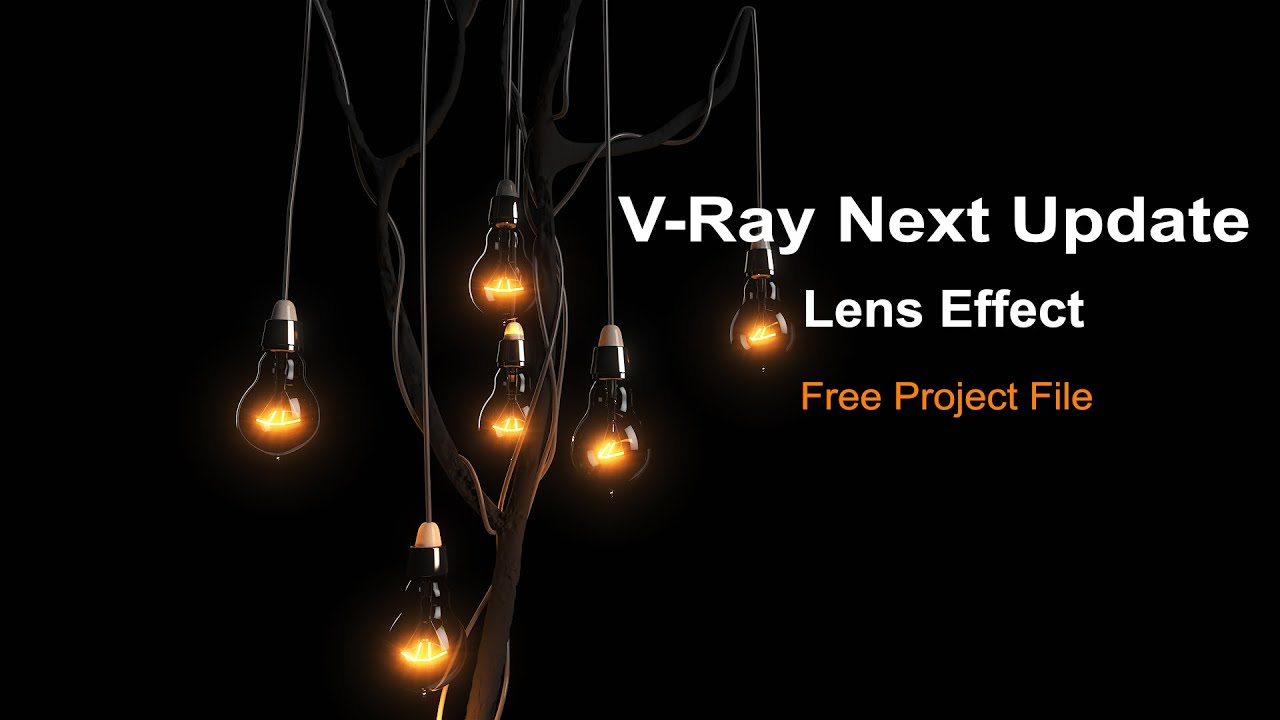 Dust and Scratches - V-Ray Next Lens Effect Tutorial - YouTube