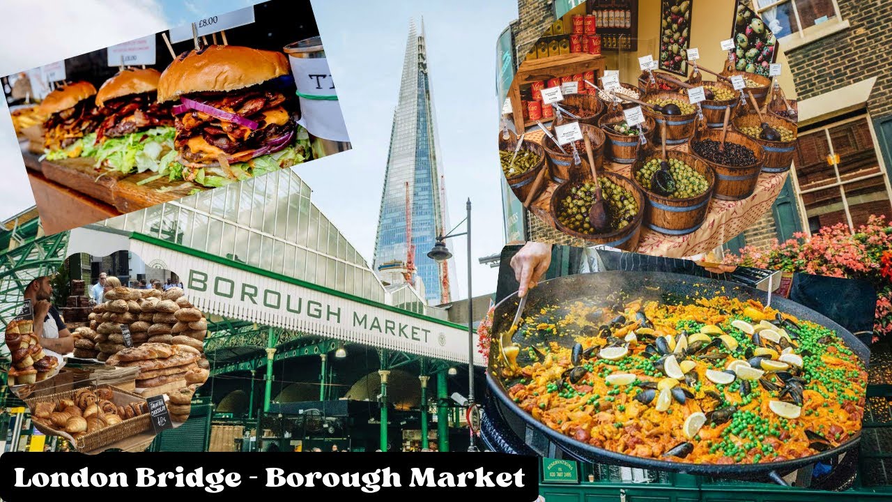 What is inside the Borough Market? | THE BEST STREET FOOD MARKET IN THE ...