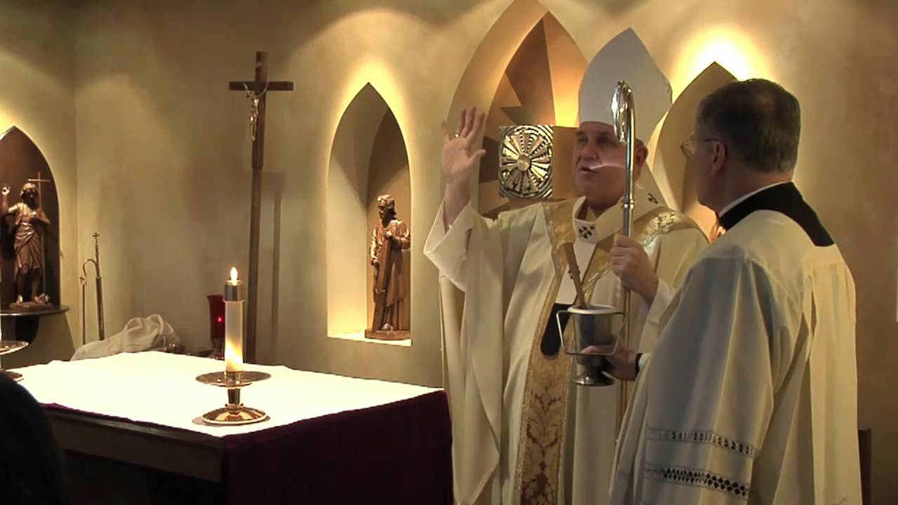 Blessing of Statues at All Saints Chapel - YouTube